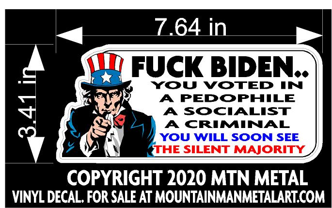 Uncle Sam Biden – MOUNTAIN MAN METAL ART, LLC