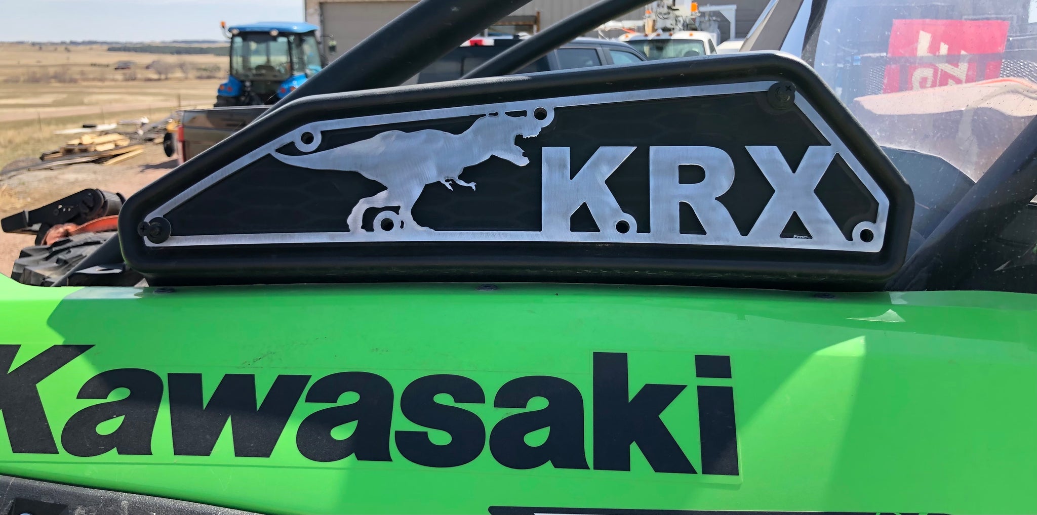 KRX Frog Skin Covers/Brush Guard, pair – MOUNTAIN MAN METAL ART, LLC