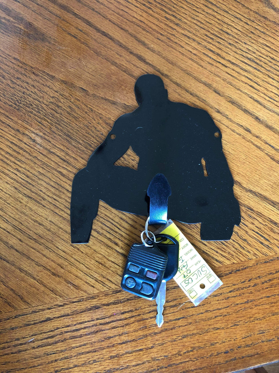 "Barry" key chain holder – MOUNTAIN MAN METAL ART, LLC
